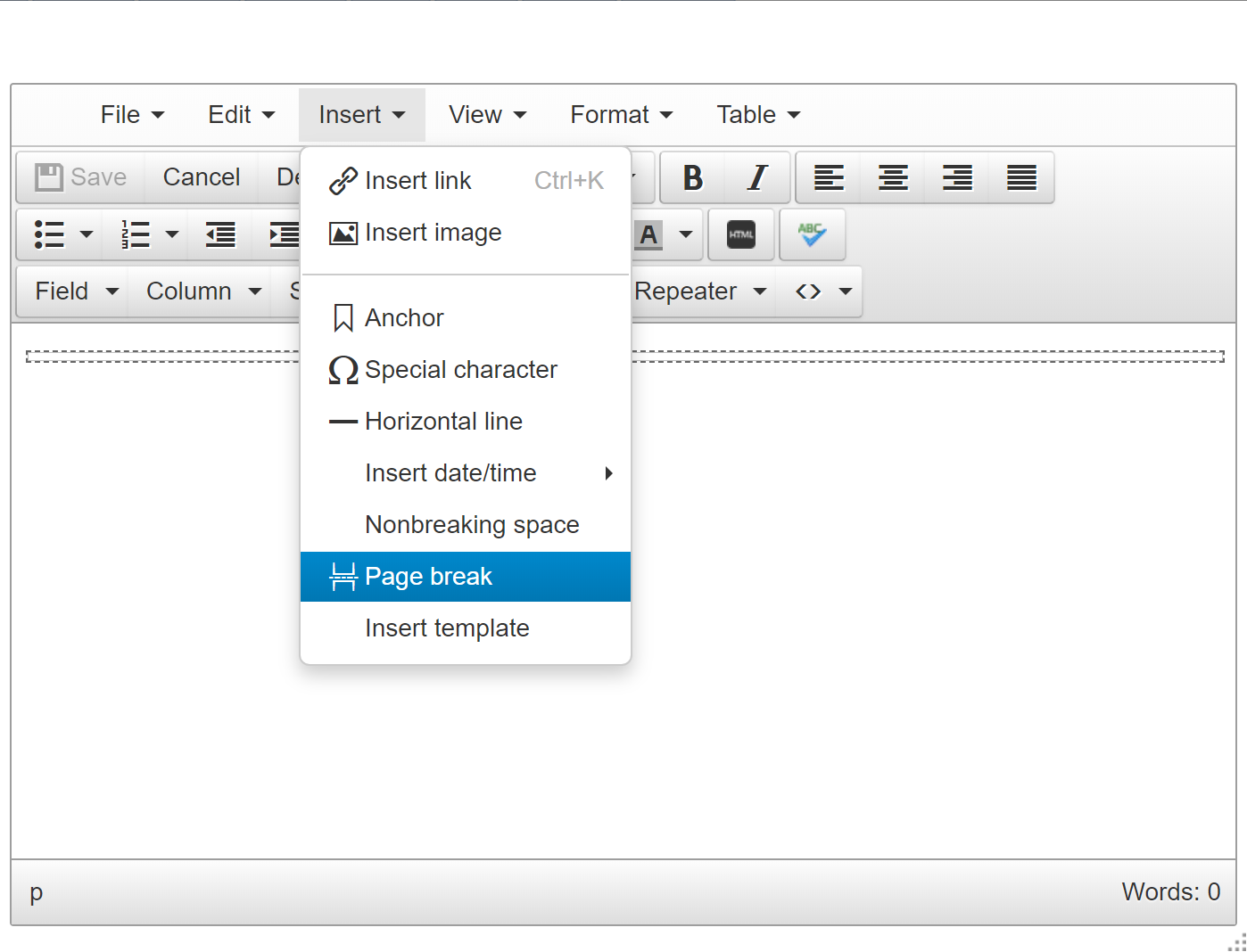 Conditional Page Breaks in Report Writer - NexNow